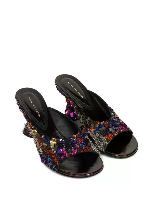 Dries Van Noten Embellished Open-toe Sandals