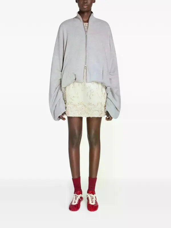 Dries Van Noten Draped Jersey Jacket