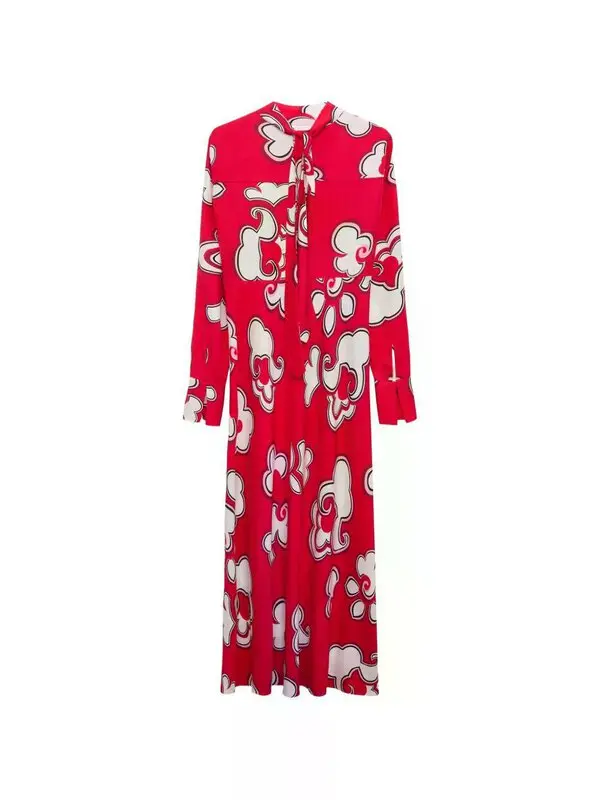 Dorothee Schumacher Floral Maxi Dress - Red