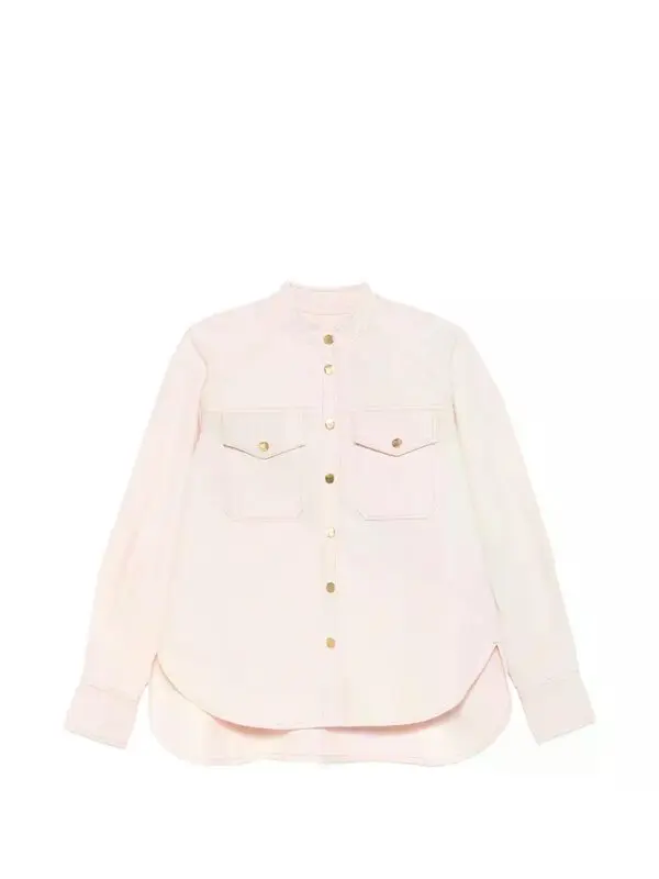 FORTE_FORTE Denim Shirt - Pink