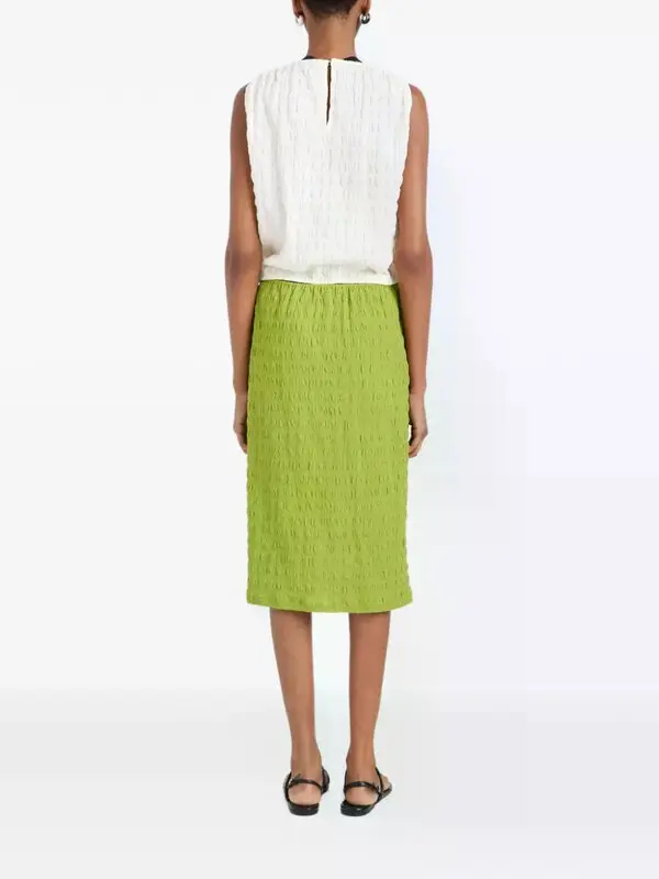 Proenza Schouler White Label Textured Crew-neck Top - Neutrals