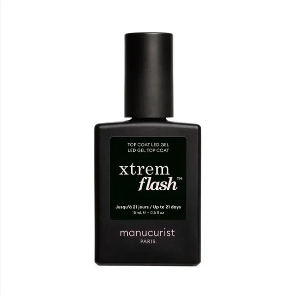 MANUCURIST Xtrem Flash Long-lasting Gel Nail Polish Top Coat - One-color