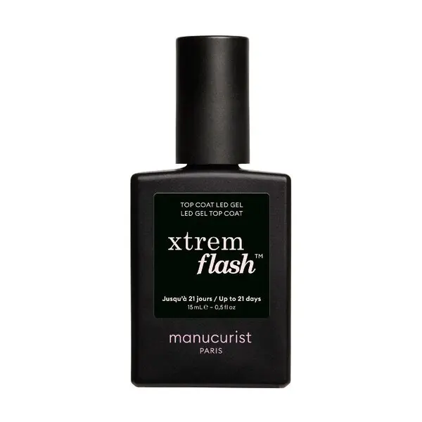 MANUCURIST Xtrem Flash Long-lasting Gel Nail Polish Top Coat - One-color