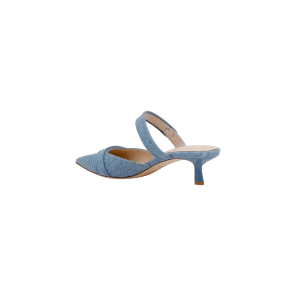 L'Agence Gilliane Denim Mule