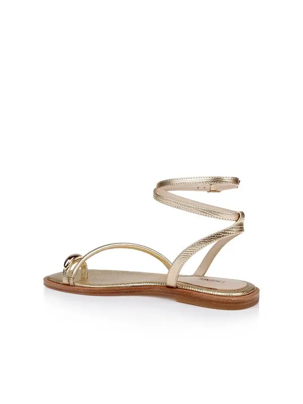 L'Agence Mariana Leather Sandal