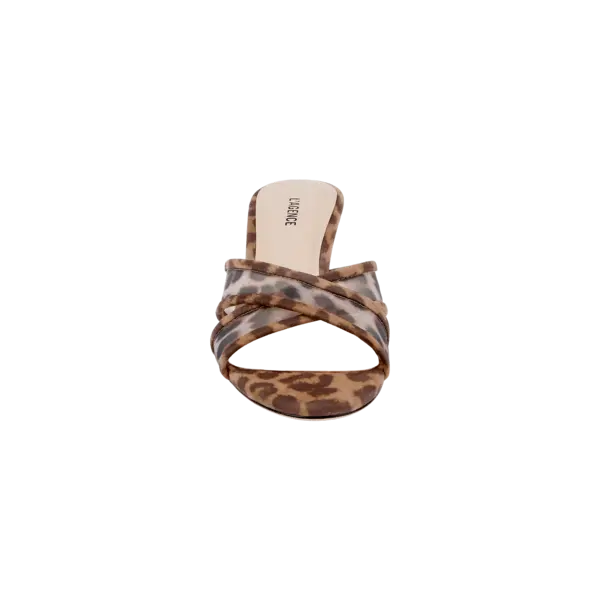 L'Agence Padua Mesh Sandal - Leopard Mesh