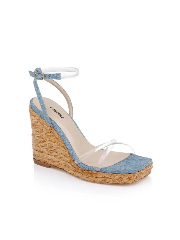 L'Agence Malone Wedge Espadrille