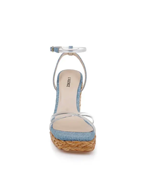 L'Agence Malone Wedge Espadrille