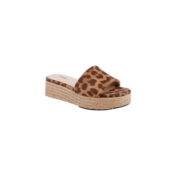 L'Agence Ramani Leopard Print Espadrille - Leopard Suede