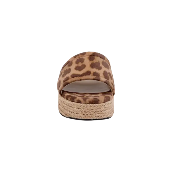 L'Agence Ramani Leopard Print Espadrille - Leopard Suede