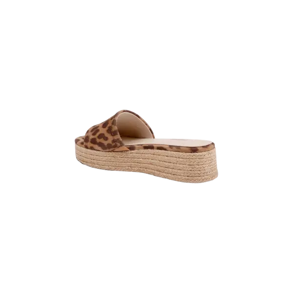 L'Agence Ramani Leopard Print Espadrille - Leopard Suede