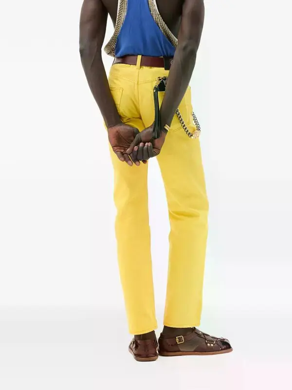 Versace Straight Leg Denim Jeans