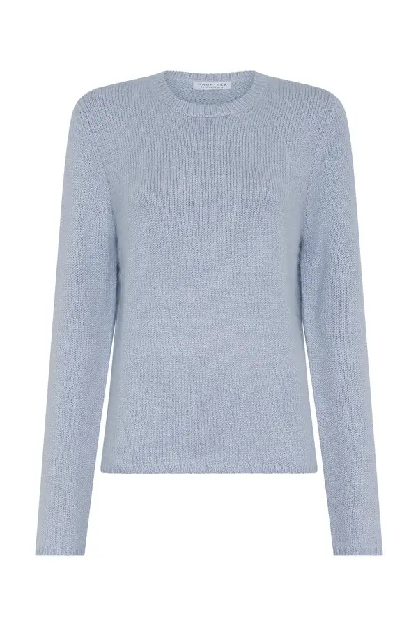 Gabriela Hearst Titus Cashmere Sweater - Light Blue