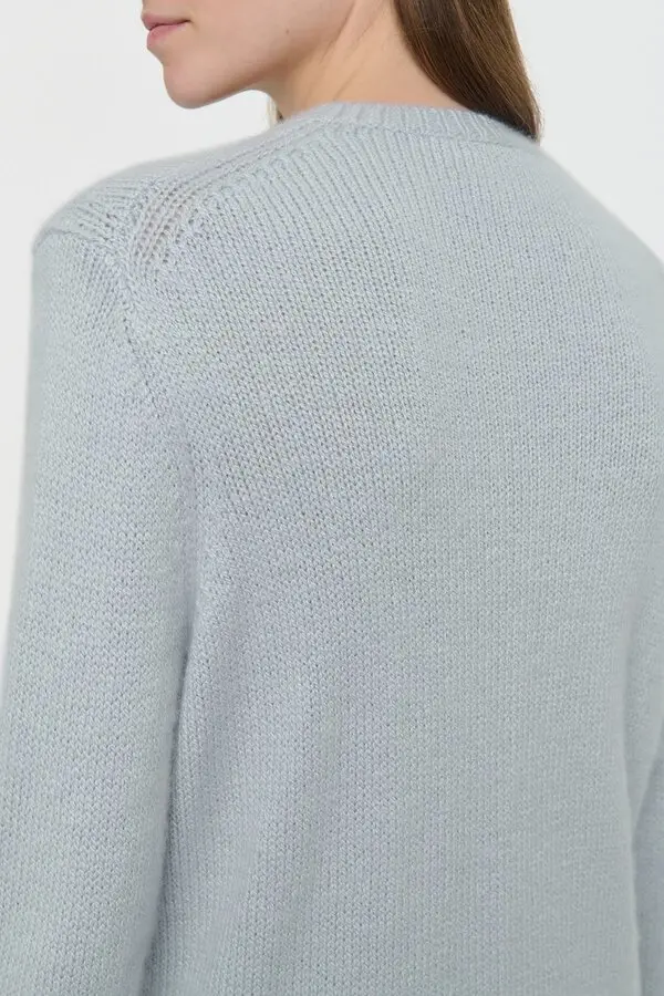 Gabriela Hearst Titus Cashmere Sweater - Light Blue