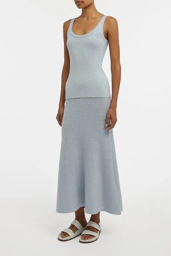 Gabriela Hearst Manni Knit Maxi Skirt