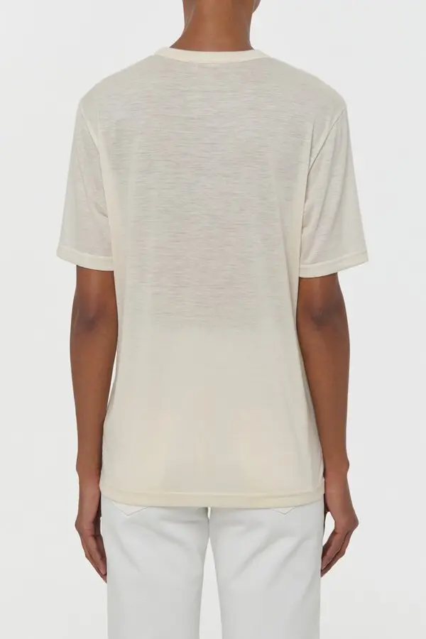 Gabriela Hearst Sayara Printed Cashmere T-shirt
