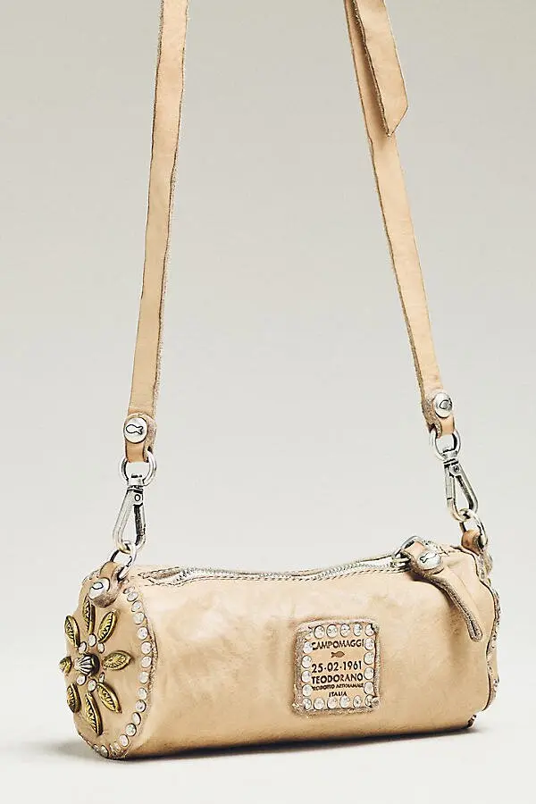 CAMPOMAGGI Licia Crossbody Barrel Bag