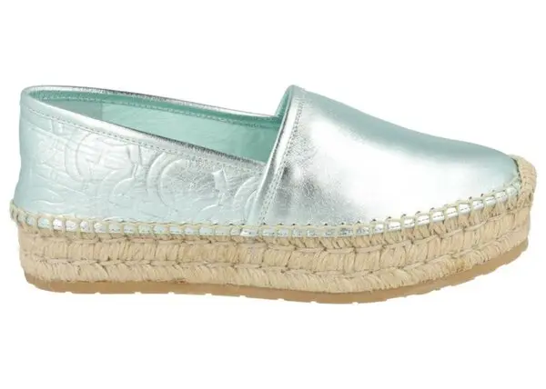 FERRAGAMO Tim Ganem Espadrilles - Aqua Green