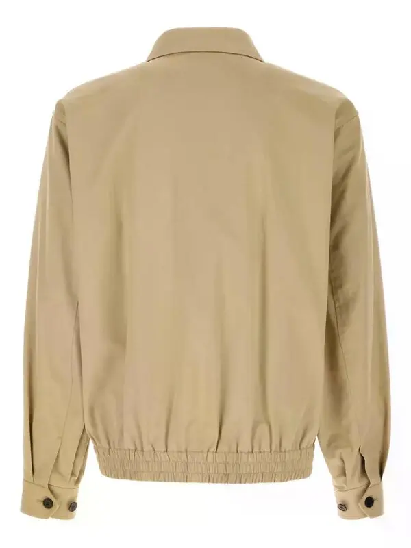 Saint Laurent Gabardine Zip-up Jacket