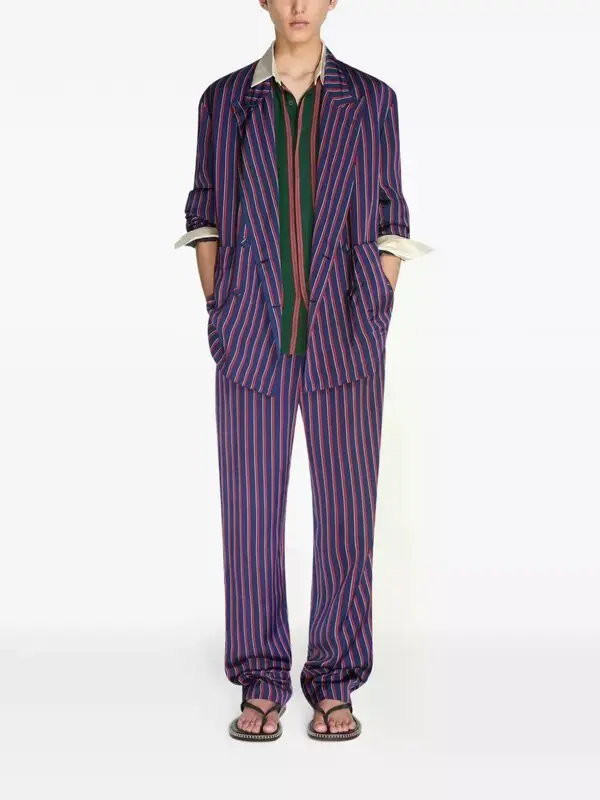Dries Van Noten Striped Blazer