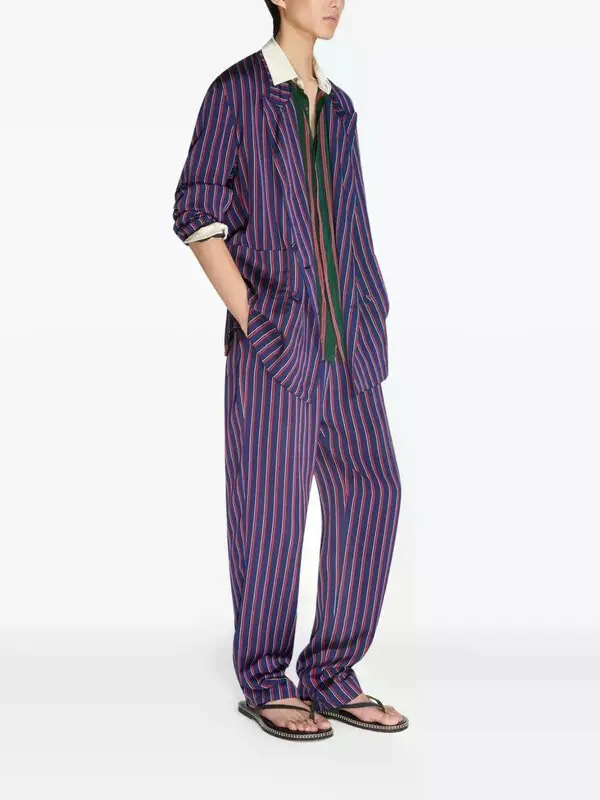 Dries Van Noten Striped Blazer