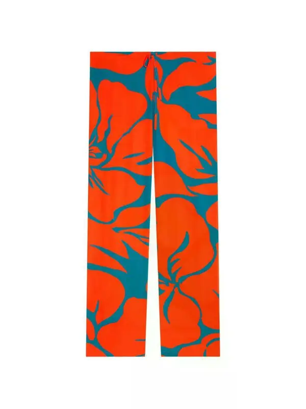 Dries Van Noten Floral-print Trousers