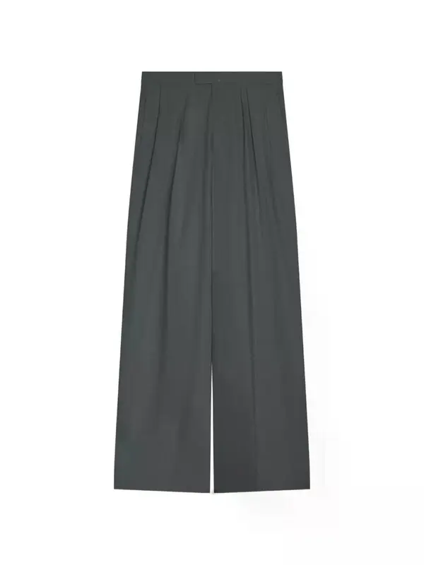 Dries Van Noten Pleated Cotton Trousers