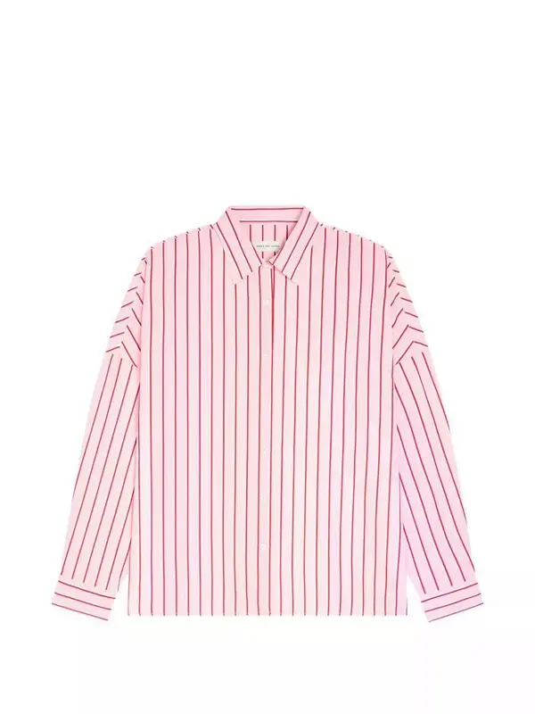 Dries Van Noten Striped Long Sleeve Shirt