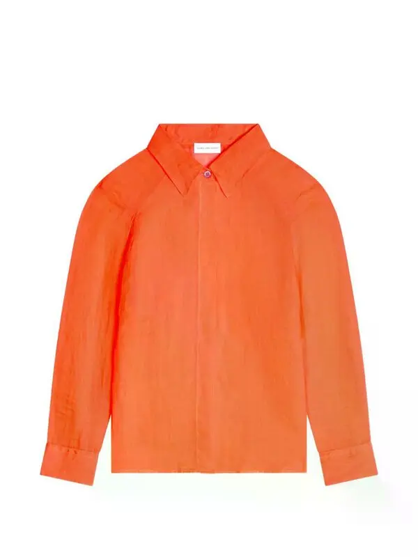 Dries Van Noten Buttoned Ramie Shirt