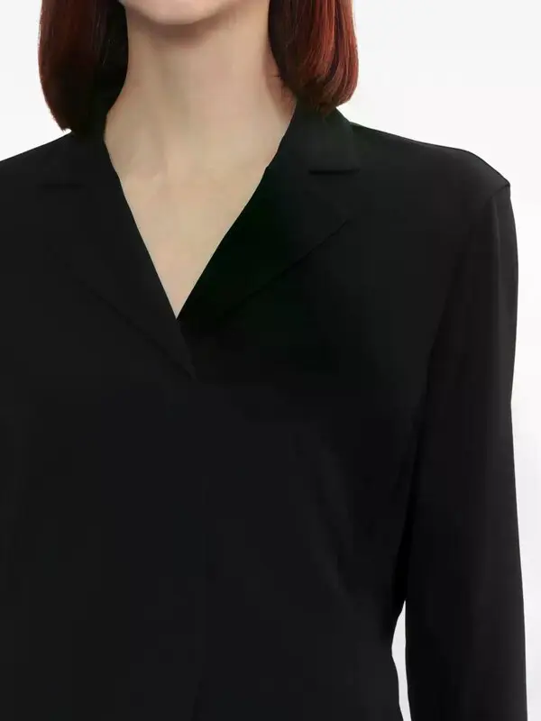 Helmut Lang V-neck Long-sleeve Top
