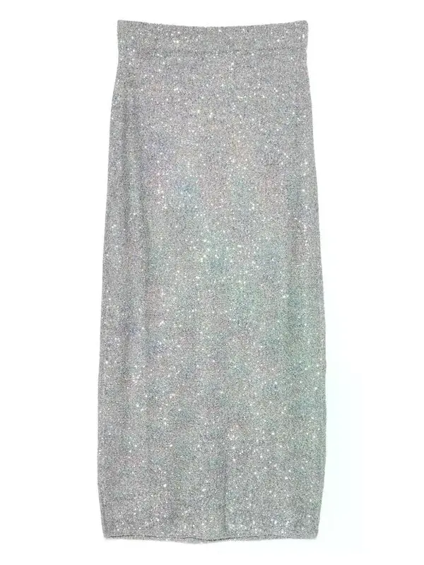 ALYSI Sequin Embellished Skirt