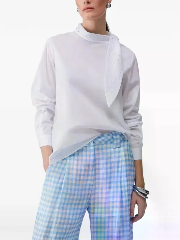 Liu Jo Bow-detail Blouse - White