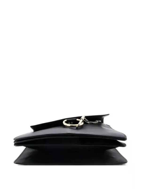 Chloé Faye Leather And Suede Medium Shoulder Bag
