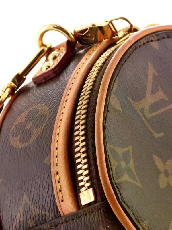 LOUIS VUITTON Mini Boite Chapeau Crossbody Bag Monogram Canvas - Brown