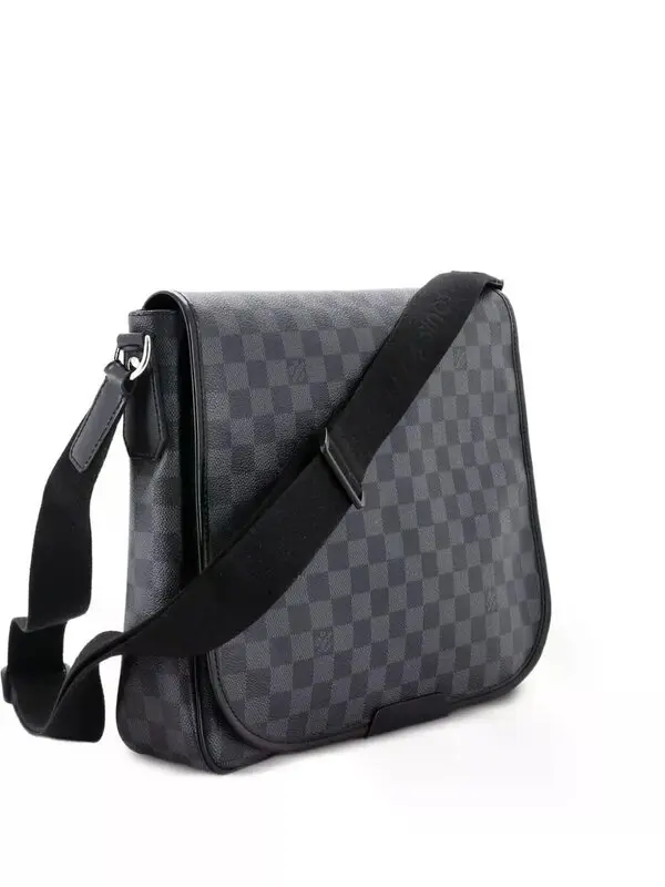 LOUIS VUITTON Renzo Messenger Bag Damier Graphite