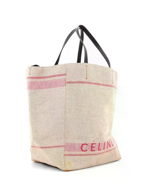 Celine Phantom Cabas Canvas Medium Tote Bag