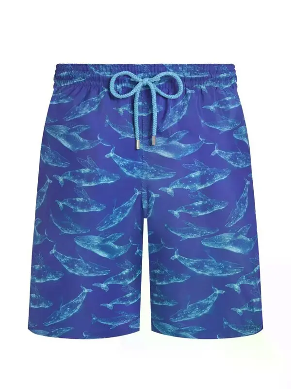 Vilebrequin Sparkling Whales Swim Shorts - Blue