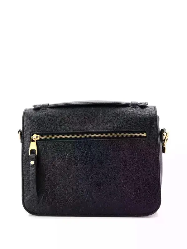 LOUIS VUITTON Pochette Metis Monogram Empreinte Leather Crossbody Bag