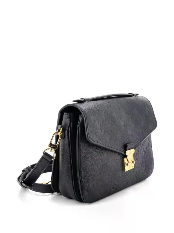 LOUIS VUITTON Pochette Metis Monogram Empreinte Leather Crossbody Bag