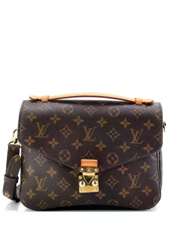 LOUIS VUITTON Pochette Metis Monogram Canvas Crossbody Bag - Brown