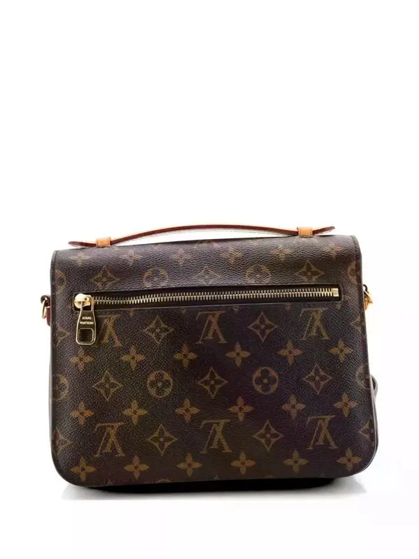 LOUIS VUITTON Pochette Metis Monogram Canvas Crossbody Bag - Brown