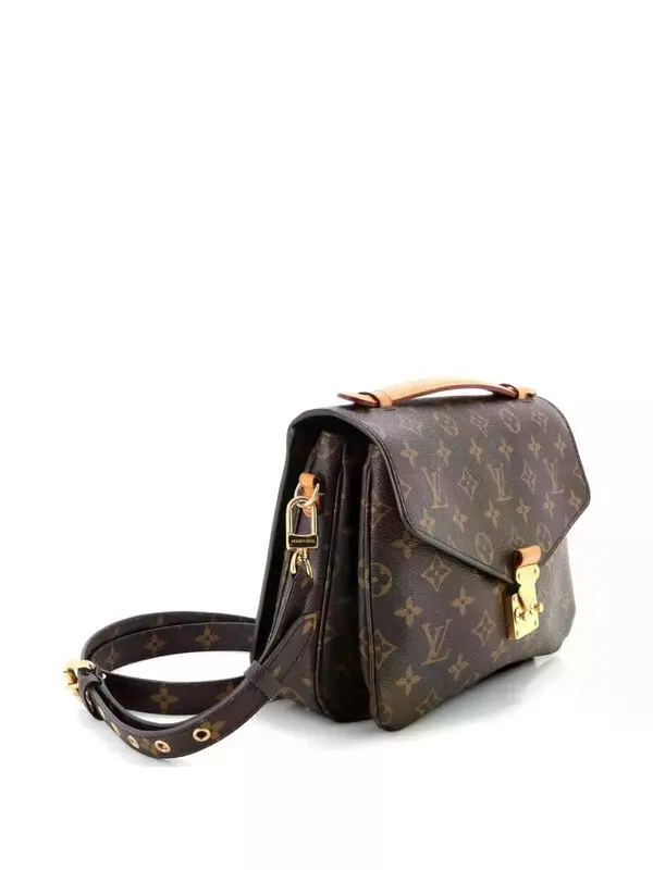 LOUIS VUITTON Pochette Metis Monogram Canvas Crossbody Bag - Brown