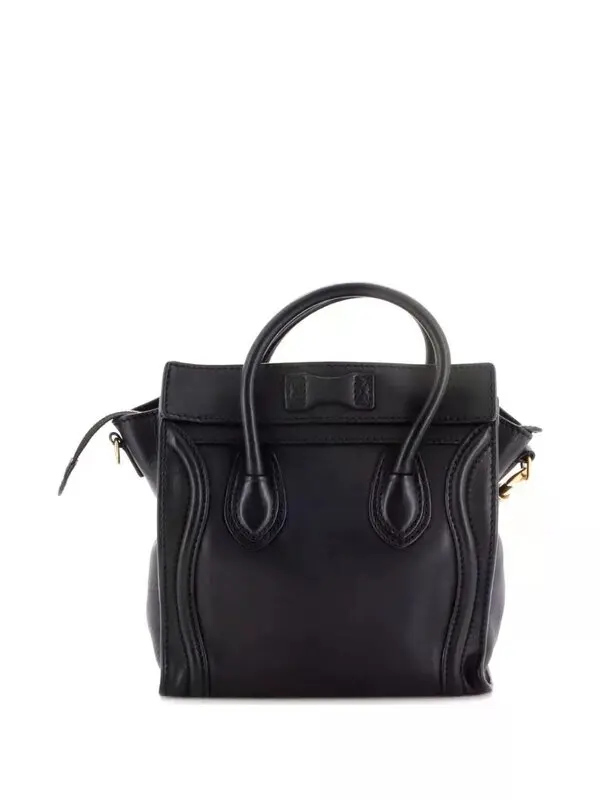Celine Luggage Nano Crossbody Bag - Black