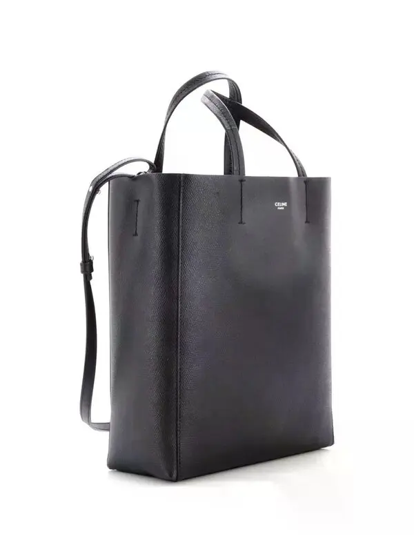 Celine Vertical Cabas Grained Calfskin Small Tote Bag