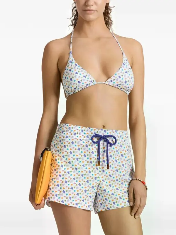 Vilebrequin Printed Swim Shorts - White