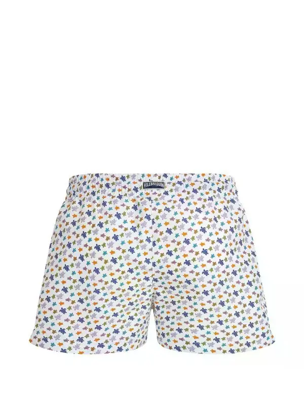 Vilebrequin Printed Swim Shorts - White