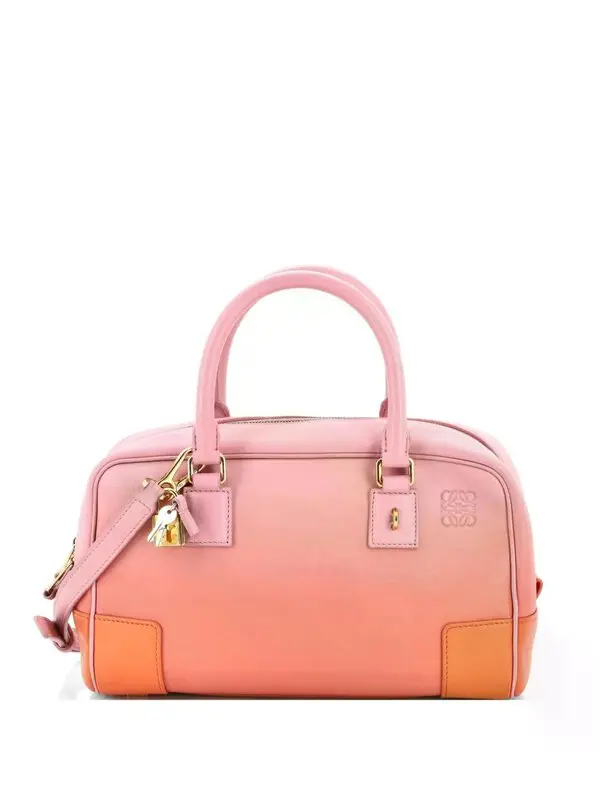 Loewe Amazona Bag Degrade Leather 23 Satchel - Multicolour