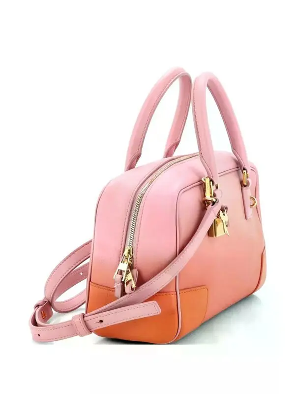 Loewe Amazona Bag Degrade Leather 23 Satchel - Multicolour