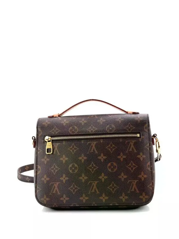 LOUIS VUITTON Pochette Metis Monogram Canvas Crossbody Bag - Brown