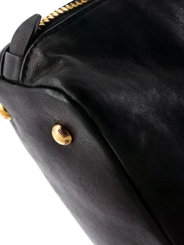 Miu Miu Aventure Top Handle Satchel - Black